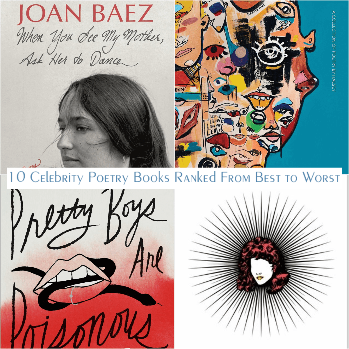 10 Celebrity Poetry Books Ranked From Best to Worst – Jeffrey Reads